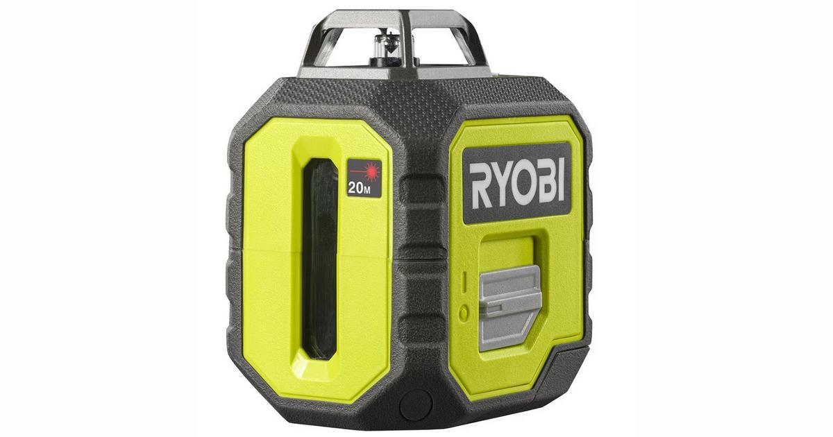 Ryobi Cross line laserlood + 360° punane RB360RLL | Hinnavaatlus ...