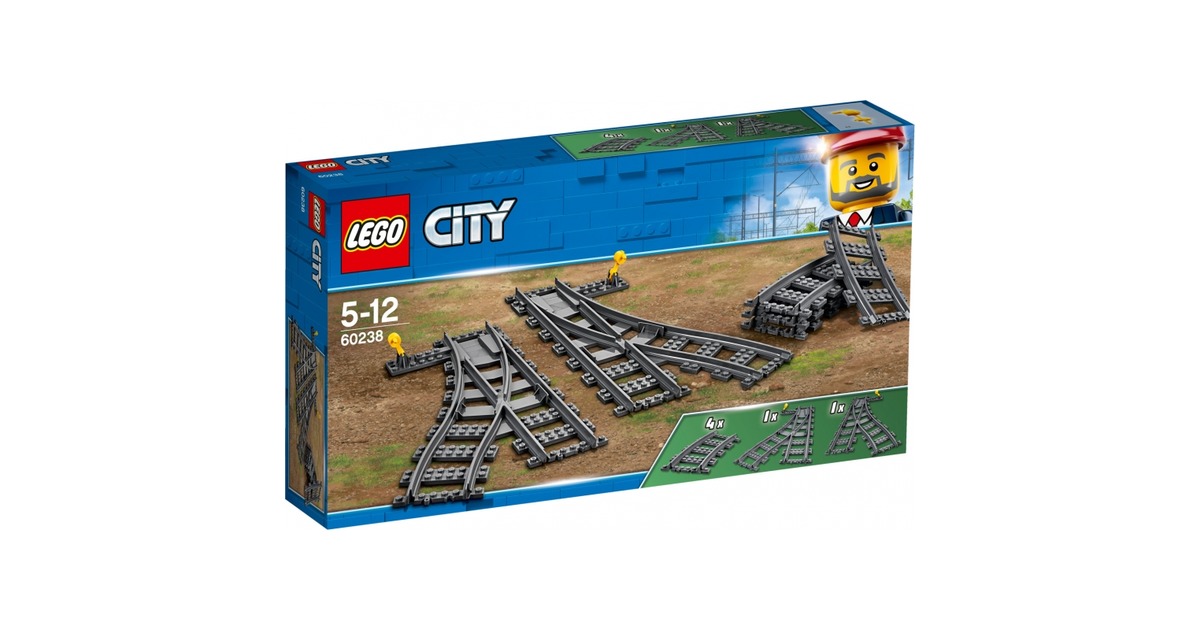 LEGO City Switch Tracks | 60238 | Hinnavaatlus - hinnavõrdlus- ja IT ...