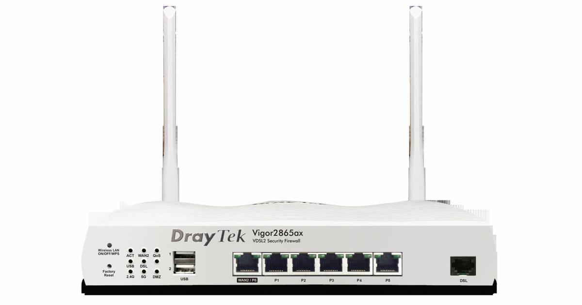 DRAYTEK Router Vigor 2865ax Router | Hinnavaatlus - hinnavõrdlus- ja IT ...
