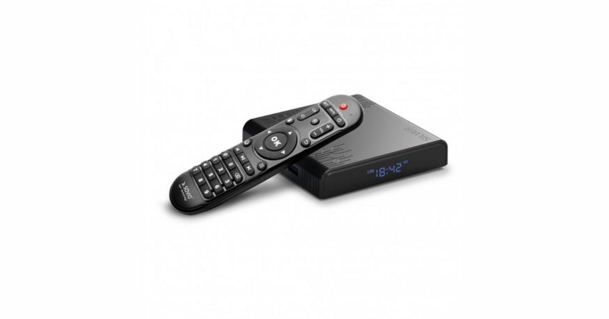 SAVIO Silver Smart TV Box TB-S01, 2/16 GB, G31™ MP2 - 8K Ultra HD ...