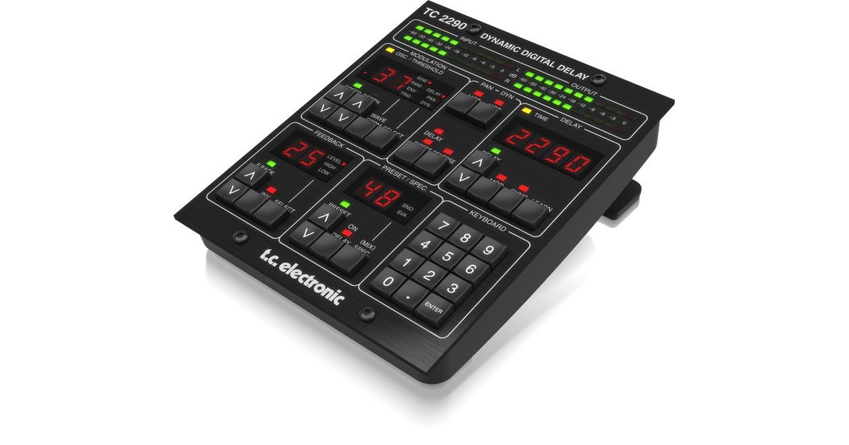 TC Electronic TC 2290-DT Dynamic Delay Desktop Controller ...