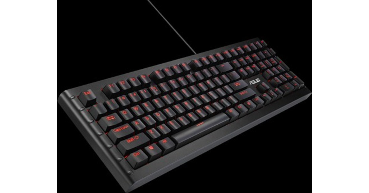 Asus Keyboard GK1100, red LED | Hinnavaatlus - hinnavõrdlus- ja IT ...