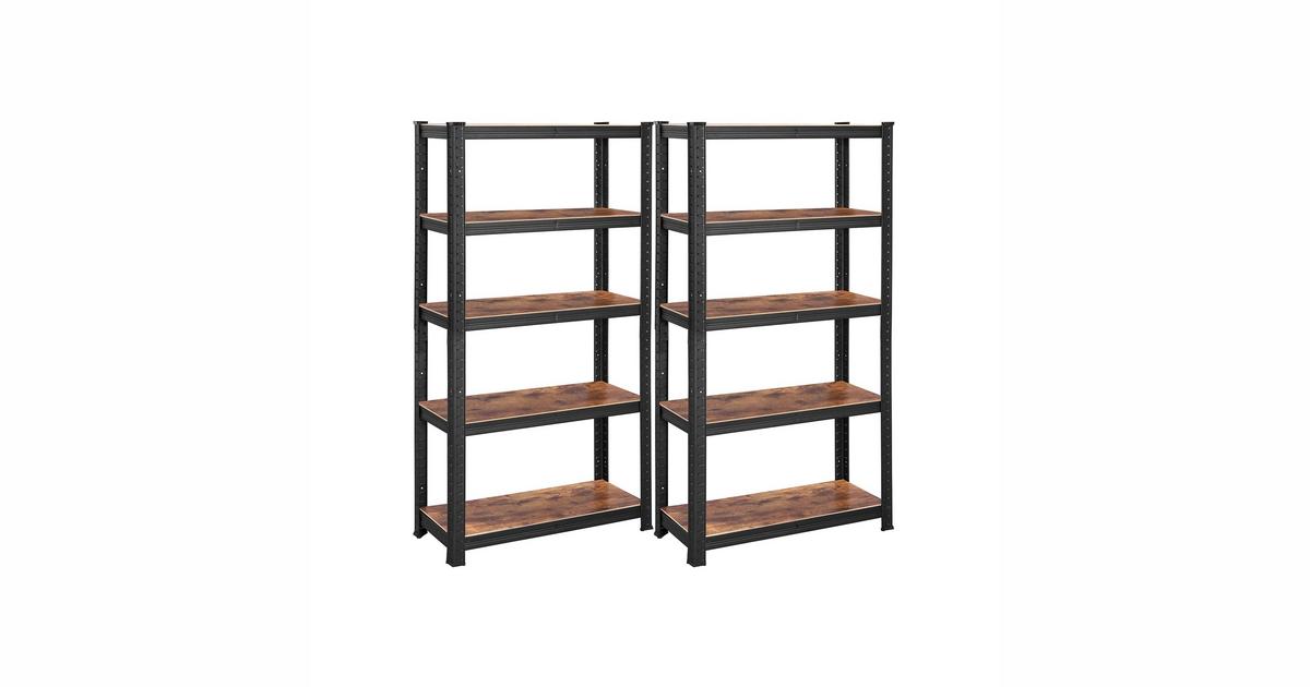 Songmics Laoriiulid metallist komplekt 2tk 150cm | Hinnavaatlus ...
