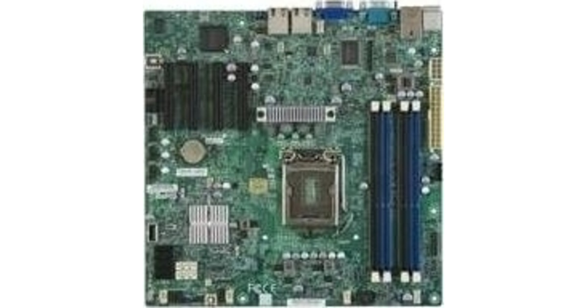 Supermicro Socket 1155 Super Micro X9SCM-F - Motherboard - Micro--ATX ...