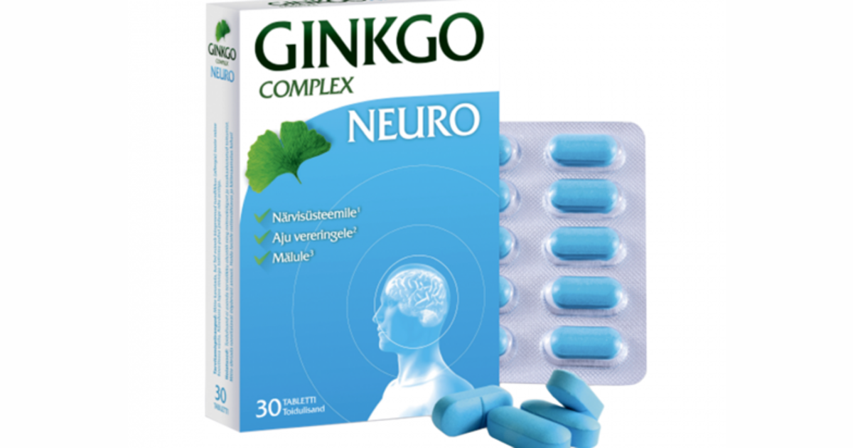 GINKGO COMPLEX NEURO TBL N30 | Hinnavaatlus - hinnavõrdlus- ja IT- teemaline portaal