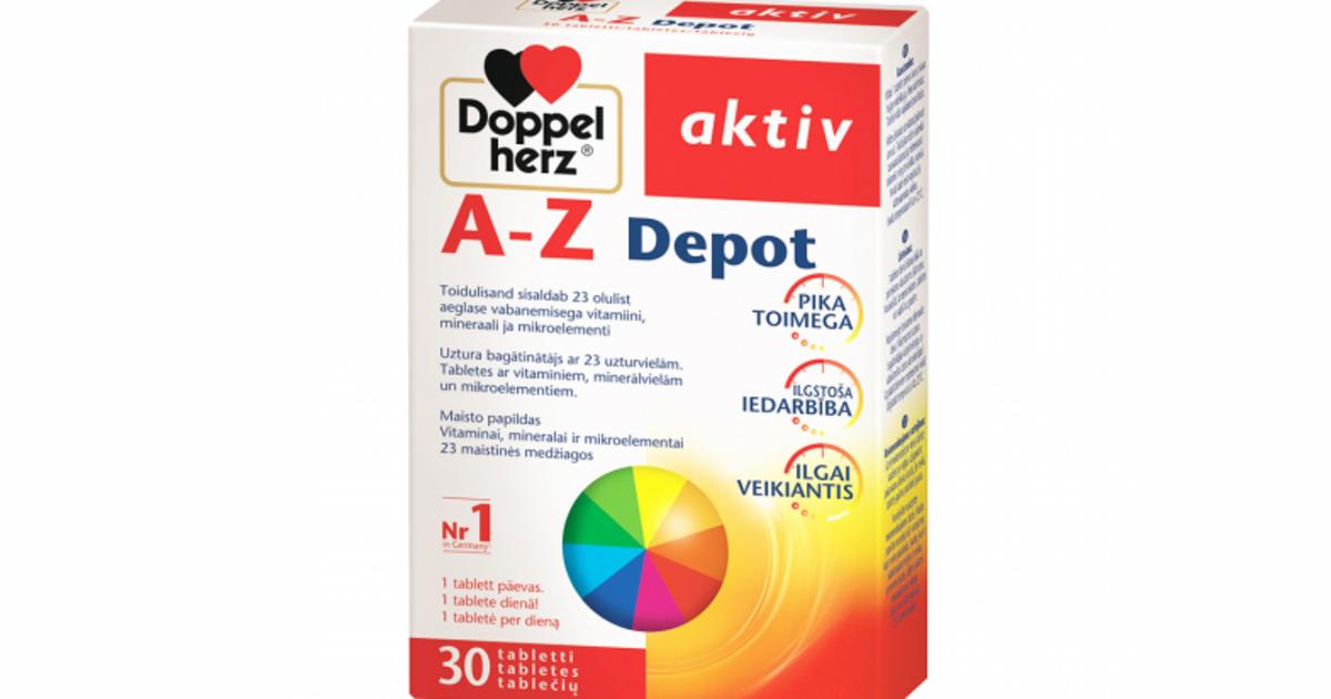 DOPPELHERZ AKTIV A-Z DEPOOTBL N30 | Hinnavaatlus - hinnavõrdlus- ja IT ...