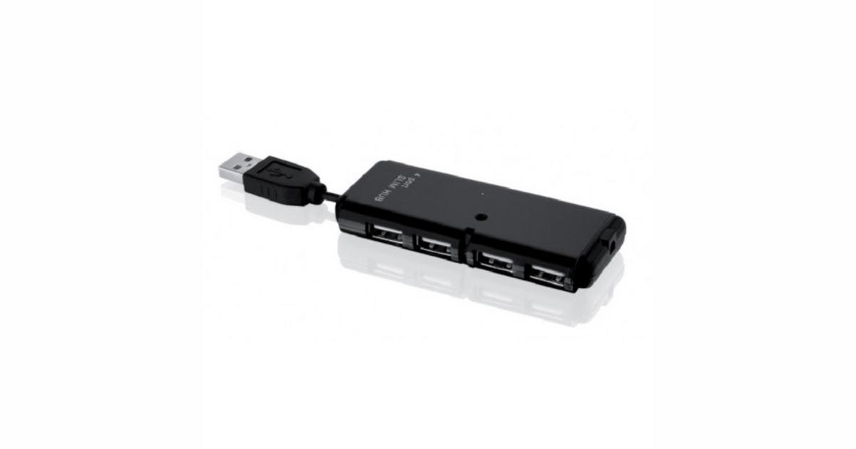 iBOX USB-hub HUB I-BOX USB 2.0 4-PORTY BLACK (IUHT008C) | Hinnavaatlus ...