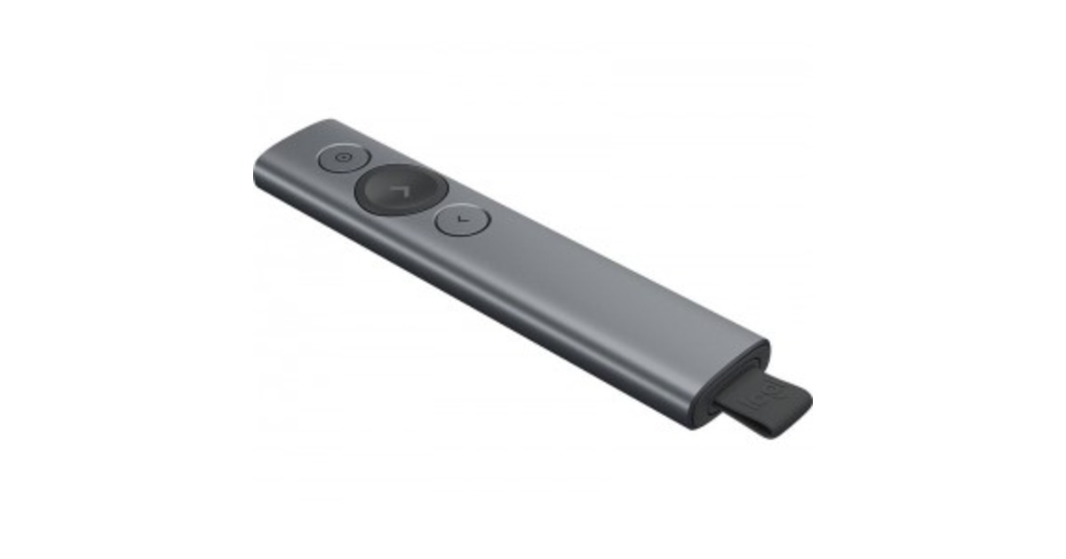 Logitech PRESENTER/POINTER CORDLESS USB/SPOTLIGHT 910-004861 ...