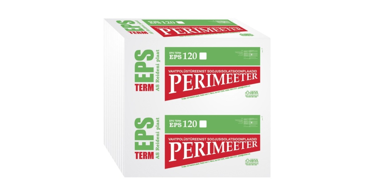 EPS Vahtplast 120 Perimeeter, 50x1000x1200mm 12m² | Hinnavaatlus ...