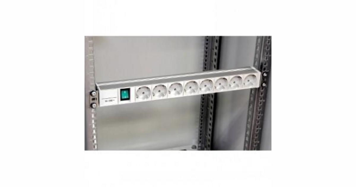 Schneider Electric ACTASSI 1U PDU POWER DISTRIBUTION RAIL 8 SCHUKO ...