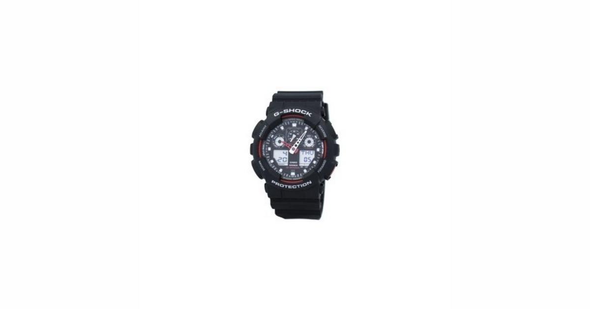 Casio Käekellad G-Shock Velocity Indicator Alarm GA-100-1A4 GA-100 ...