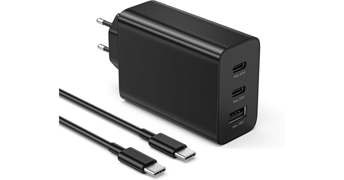 Laadija Samsung Usb C 3 pordi kiirlaadija 1 x Usb-c 65 W, 1 x Usb-c 25 ...