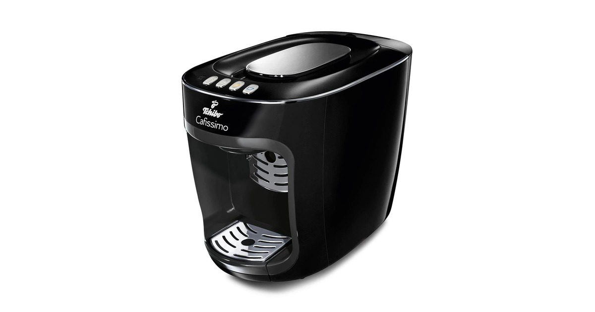 Tchibo Coffee machine capsule Cafissimo Mini Midnight Black (1500W ...