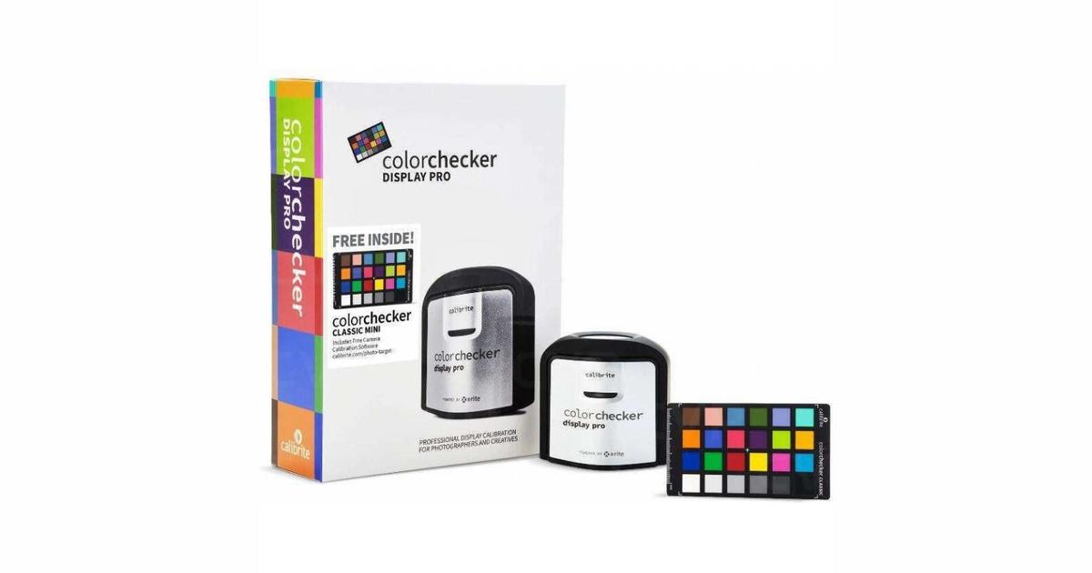 Calibrite ColorChecker Display Pro incl Free ColorChecker Mini ...