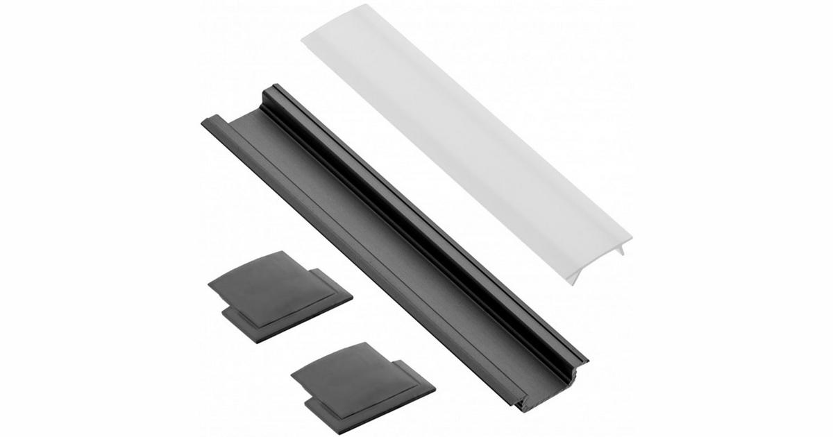 GTV LED riba profiil GLAX, must; PA-ZGLAXOMZ-20M | Hinnavaatlus ...