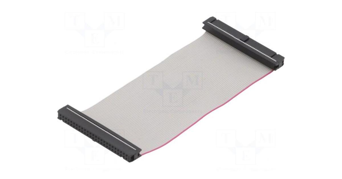 CONNFLY Ribbon cable with IDC connectors | Tape ph: 1.27mm | 0.15m ...