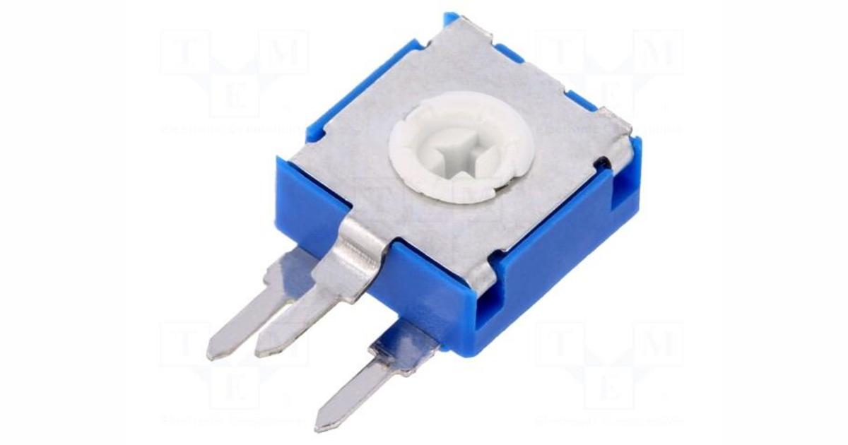 ACP Potentiometer: mounting | single turn,vertical | 10kΩ | 0.15W | ±20 ...