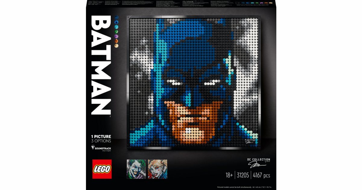 LEGO 31205 Art Jim Lee Batman™-i kollektsioon | Hinnavaatlus ...