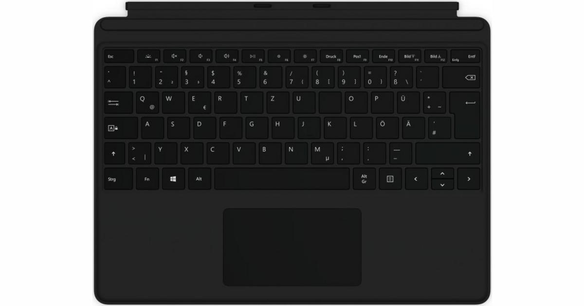 Microsoft DE Layout - Surface Pro X Keyboard - Commercial (QJX-00005 ...