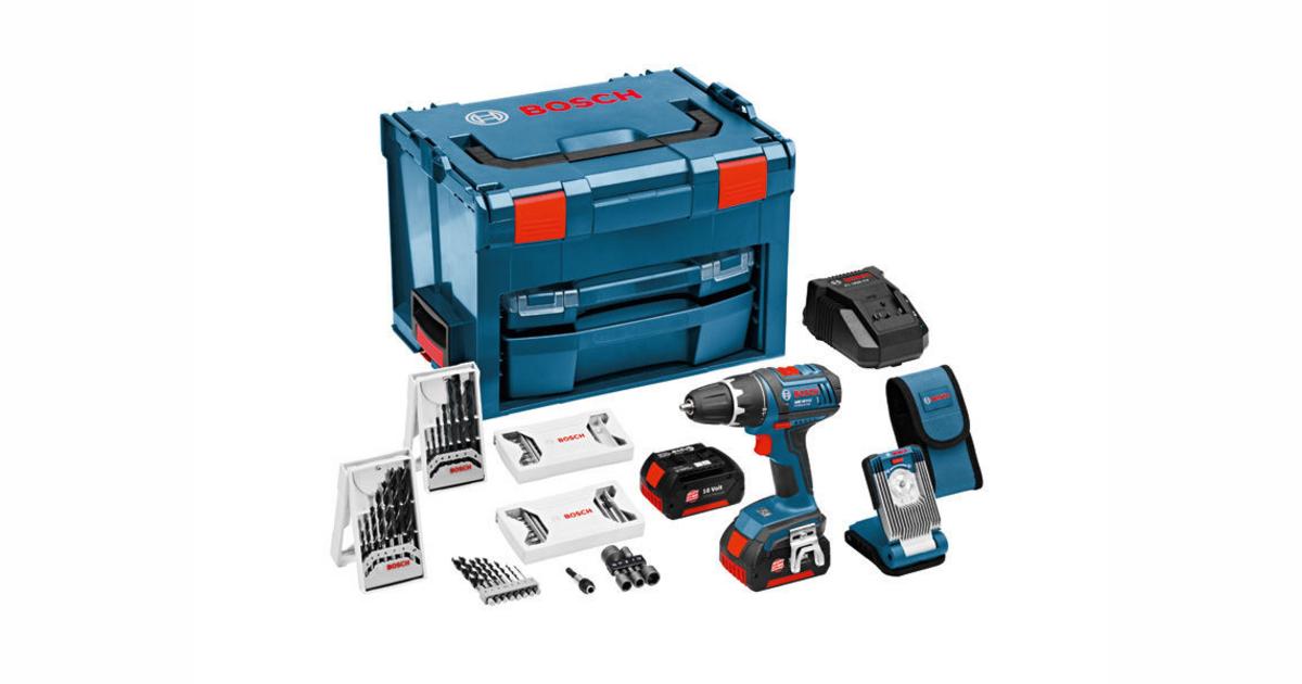 Bosch Tööriistakomplekt 14,4 V-LI (Light GLI Vari LED, 2x2,6 Ah, LS ...