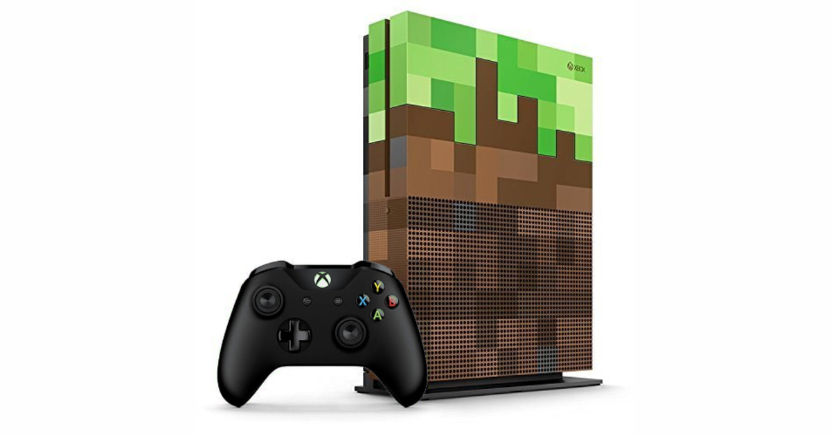 Microsoft Xbox One S konsool (1TB): Minecraft Limited Edition ...