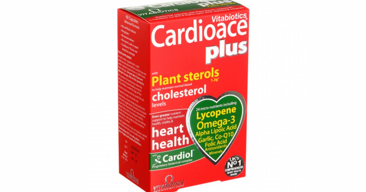 VITABIOTICS CARDIOACE PLUS CAPS N60 | Hinnavaatlus - Tehnikakaupade ...