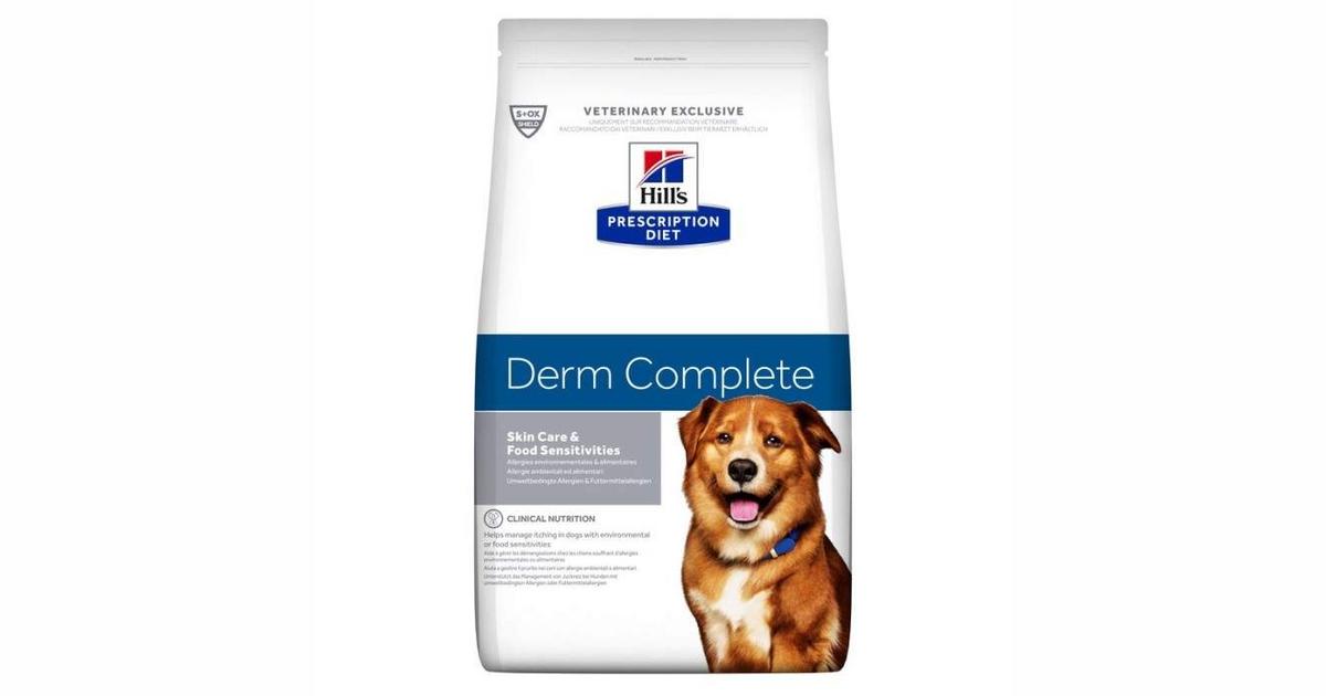 Hill's Prescription Diet Derm Complete kuiv koeratoit, mis aitab toime ...