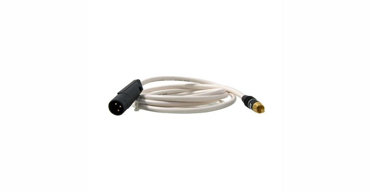 SUPRA Jenving Technology AB XLR-RCA kaabel pistikutega, valge, 2 m ...