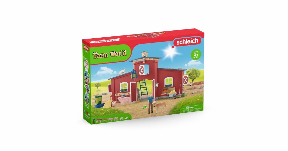 Schleich FARM WORLD Suur farm koos loomade ja tarvikutega ...