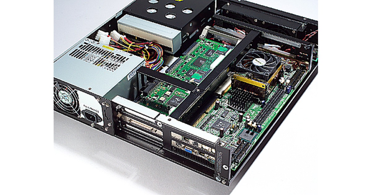 Advantech 2U 6-Slot Rackmount Chassis with Front USB and PS/2 ...