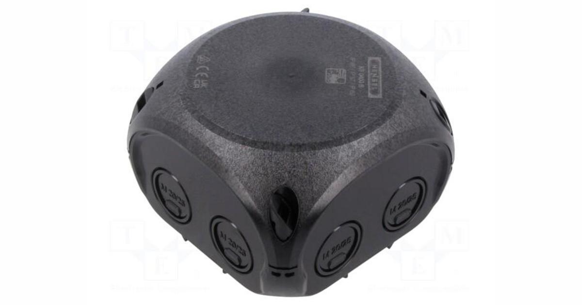 HENSEL Enclosure: junction box | X: 93mm | Y: 93mm | Z: 62mm | IP66 ...