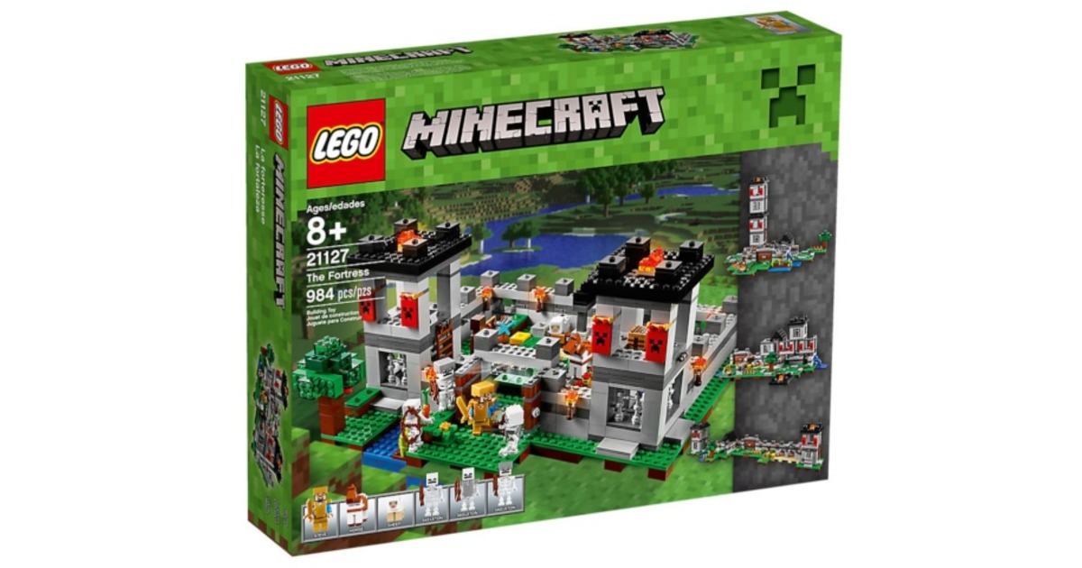 Lego Minecraft The Fortress 21127 | Hinnavaatlus - Tehnikakaupade ...