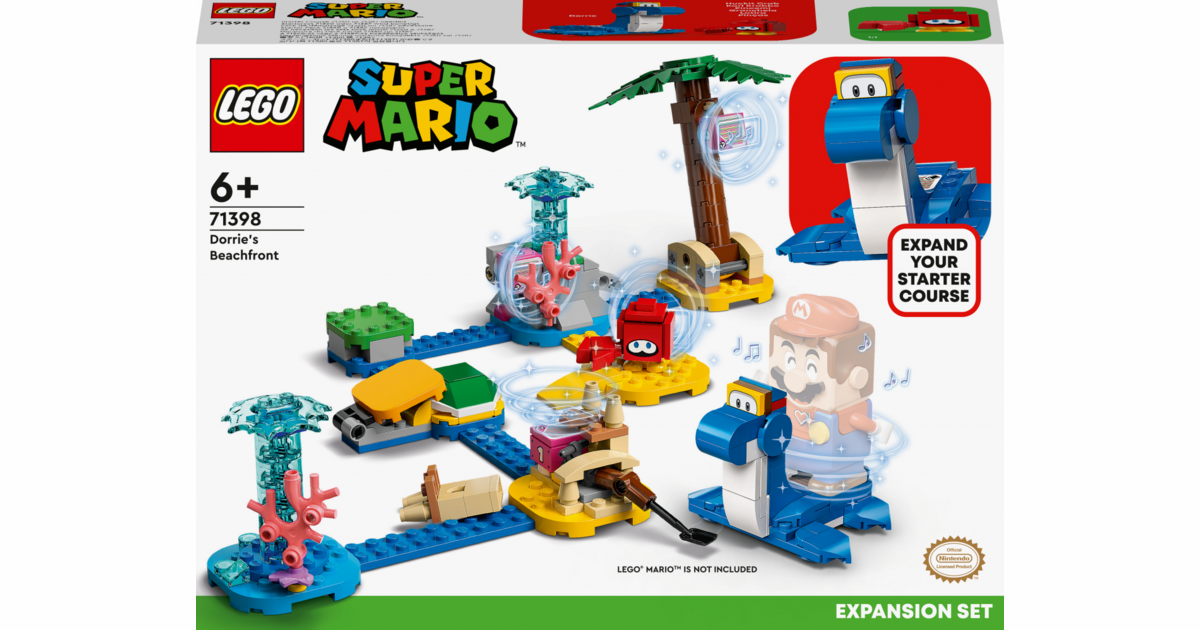 LEGO 71398 Super Mario Dorrie rannaäärse maja laienduskomplekt ...