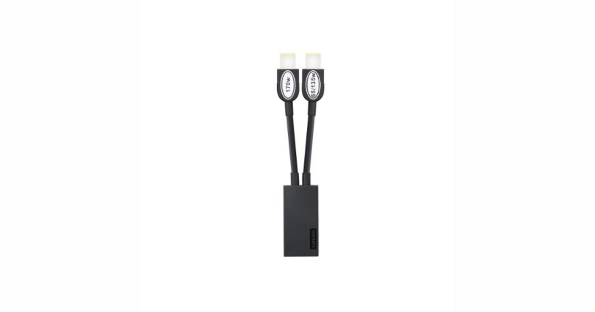 Lenovo Workstation Dock Slim Tip Y Cable - Power splitter (F) (M) - 15. ...