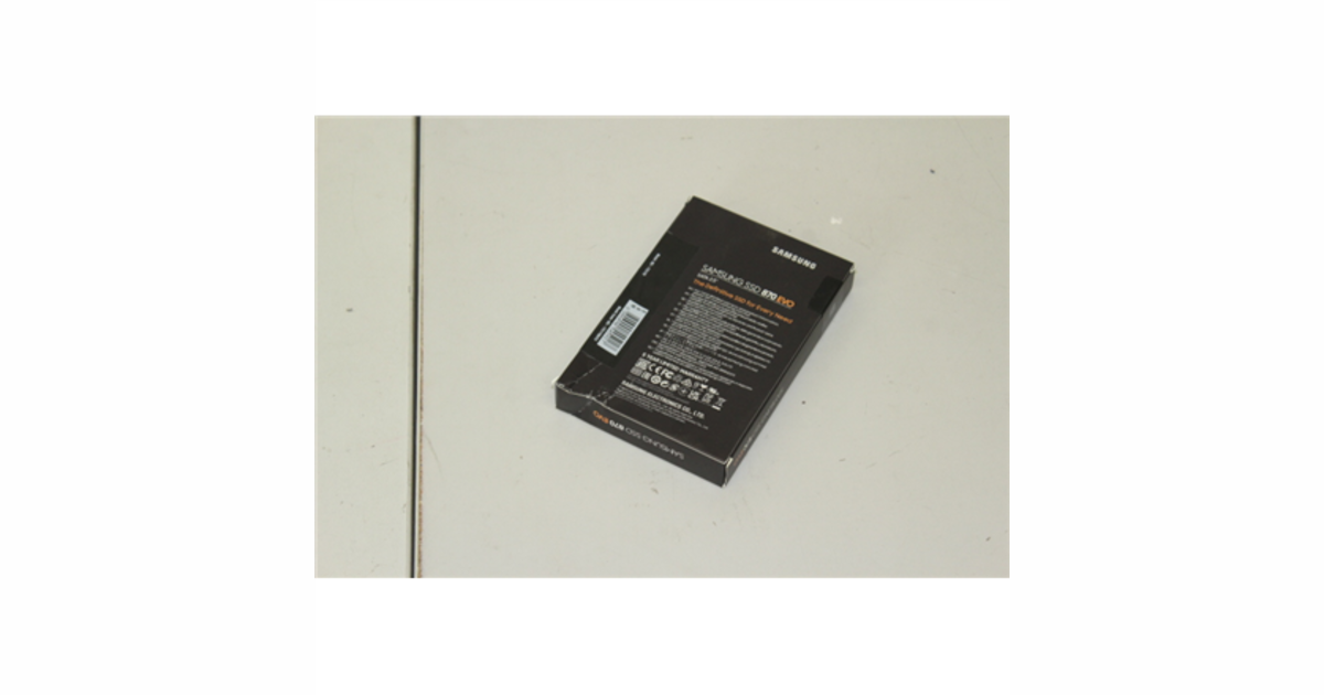 Samsung SALE OUT. MZ-77E1T0B/EU 1TB 870 EVO 1000 GB, form factor 2.5 ...
