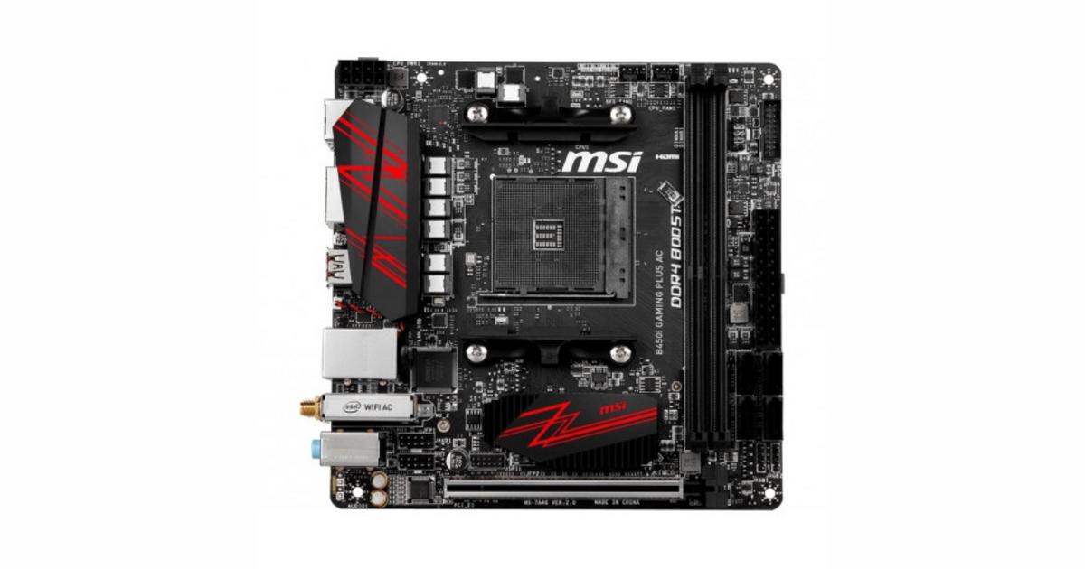 MSI Socket AM4 B450I GAMING PLUS AC | Hinnavaatlus - Tehnikakaupade ...