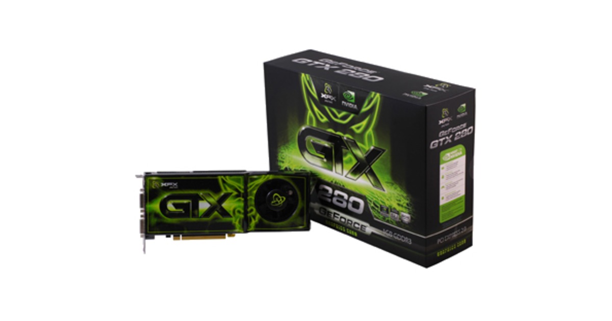 XFX GeForce 200 Series GTX 260 1GB | Hinnavaatlus - Tehnikakaupade ...