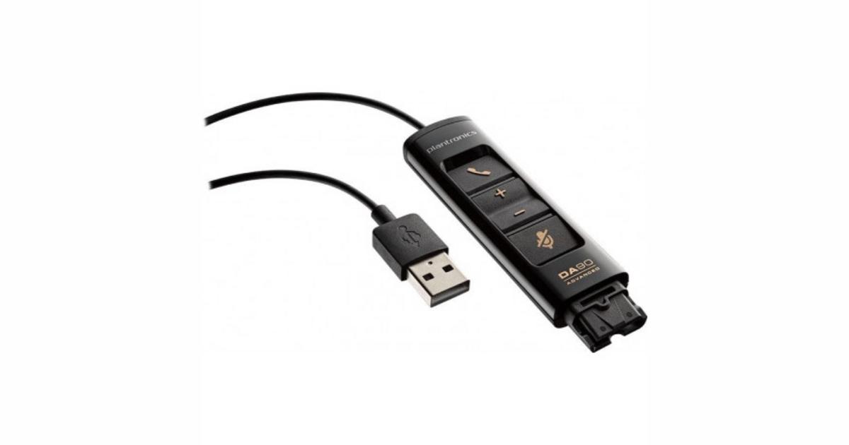 Plantronics USB Sound card DA90 - Sound card - Stereo - USB (201853-02 ...