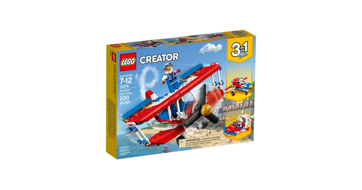 LEGO Block Creator 31076 Samolot kaskaderski From 7 years ...