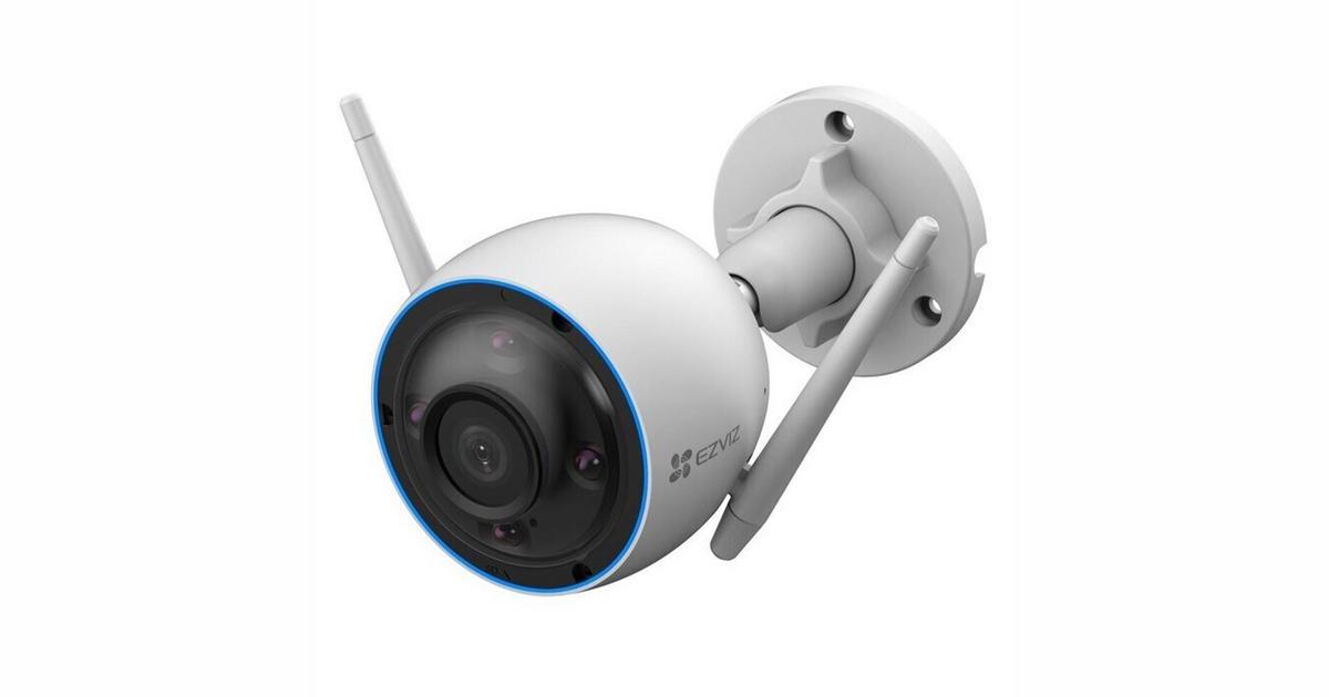 EZVIZ H3, 3K WiFi Smart Home Camera, öövaade, valge - WiFi kaamera ...