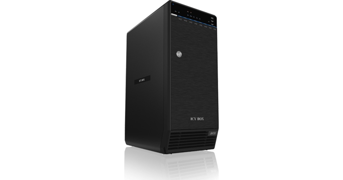 Raidsonic IcyBox External 3.5" HDD 8-bay Case SATA I/II/III, USB 3.0 ...