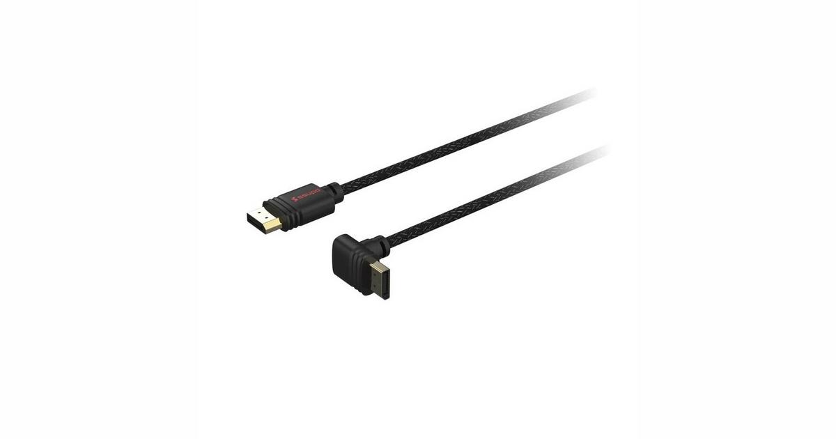 Ssupd Meshroom DisplayPort 1.4 Cable - 90 Grad gewinkelt, 8K, 2m, black ...