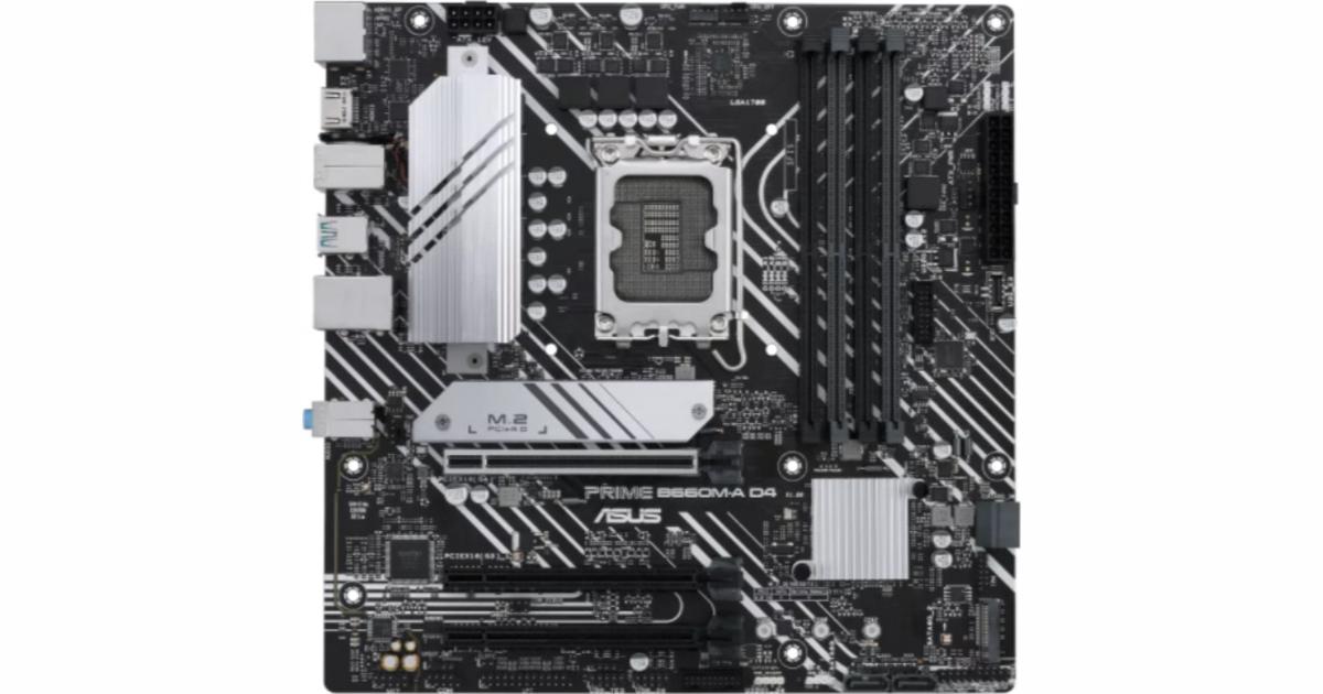 Asus Socket 1700 PRIME B660M-A D4-CSM | Hinnavaatlus - Tehnikakaupade ...