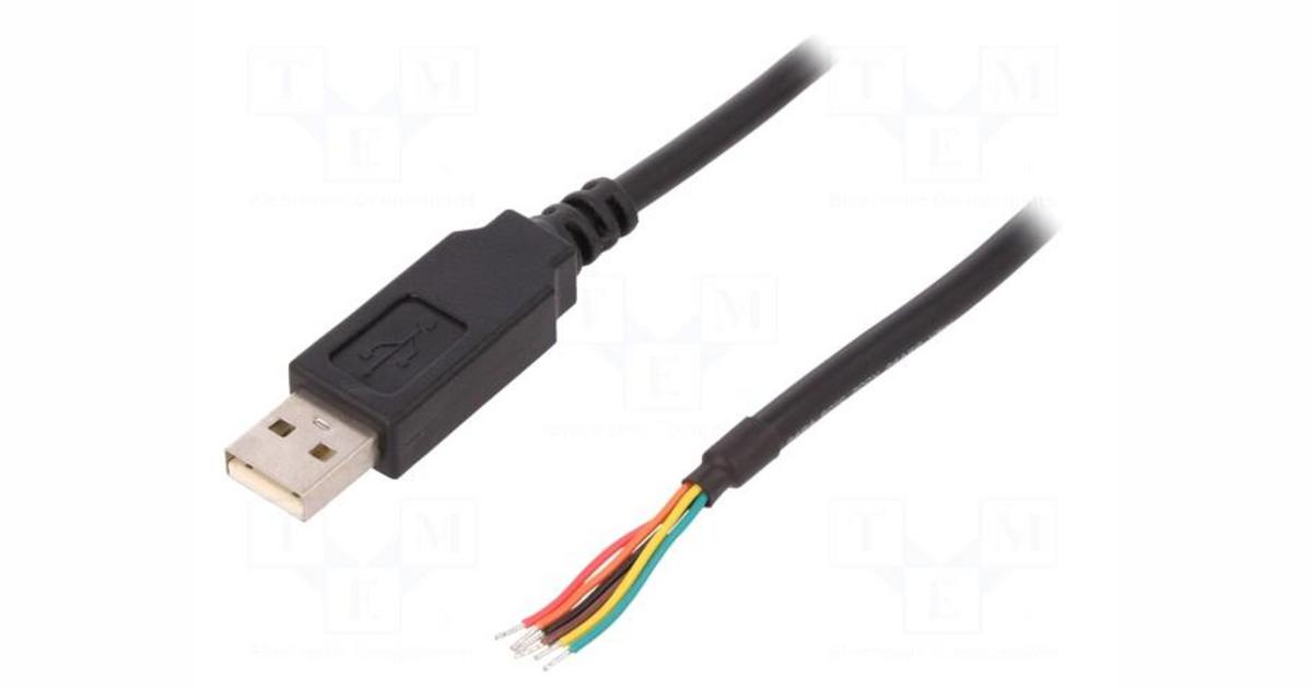 FTDI Module: cable integrated | USB | USB A | V: lead | UI/O: 5 V | 1 ...