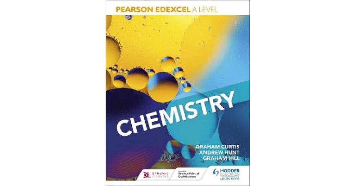 Hodder Education Pearson Edexcel A Level Chemistry (Year 1 and Year 2 ...
