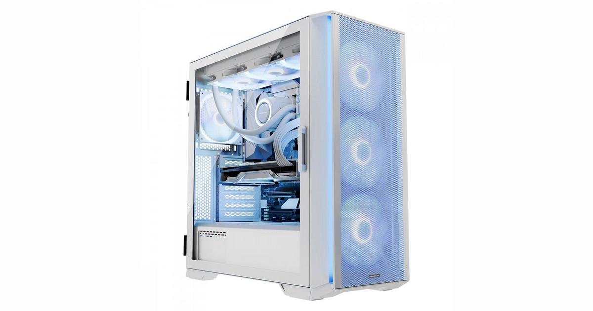 Modecom Computer cases ARGB HORIZON FLOW MIDI White | Hinnavaatlus ...