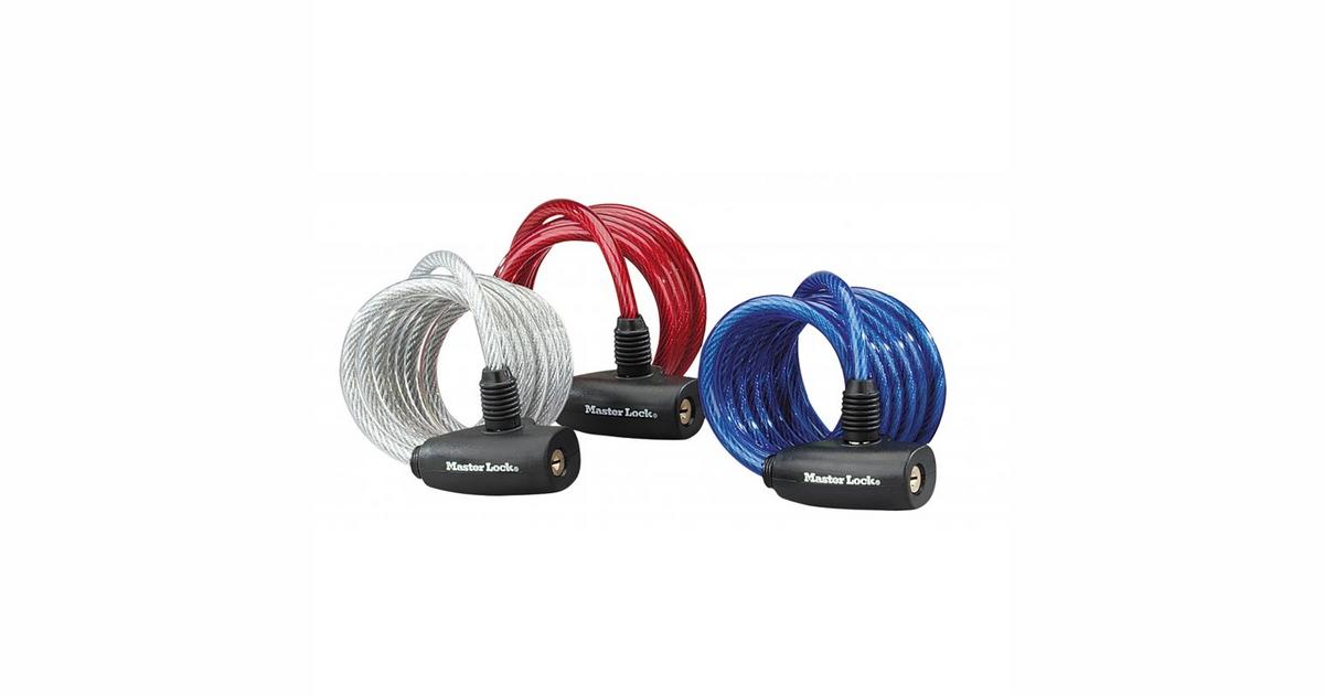 Masterlock 3x1 Master Lock 8mm Cable Lock 8127EURTRI | Hinnavaatlus ...