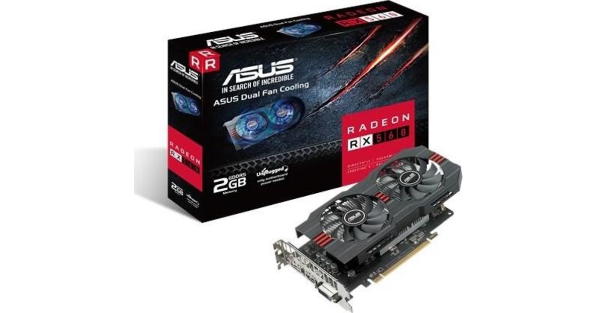 Asus AMD Radeon RX 560 | 2 GB | 128 bit | GDDR5 | Memory 7000 MHz | GPU ...