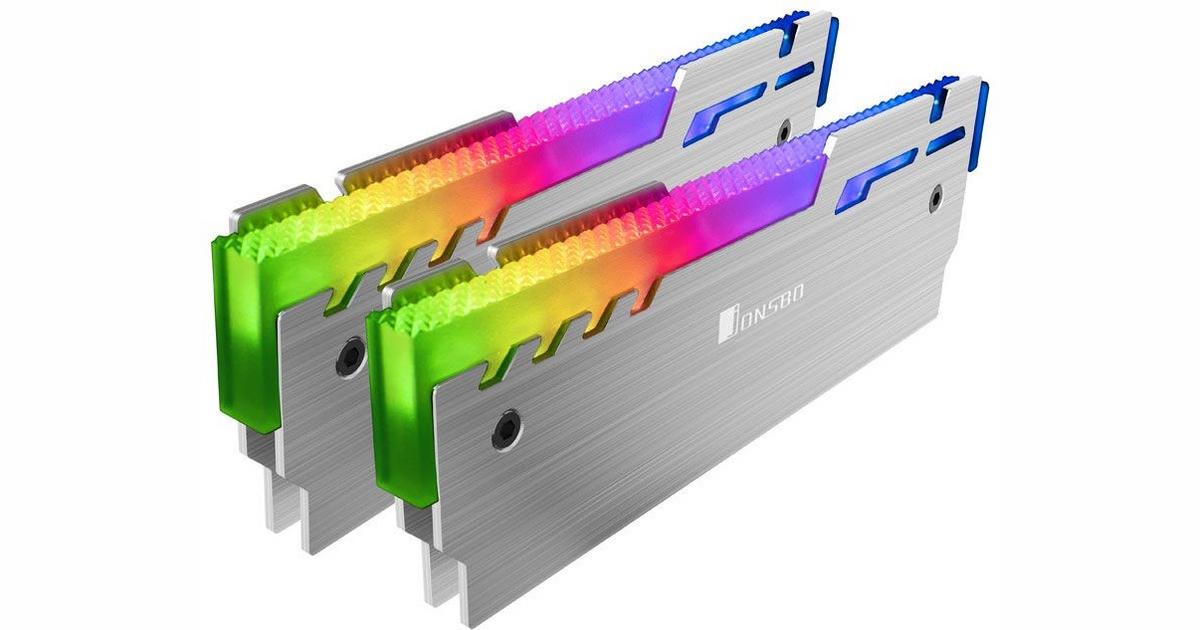 Jonsbo RAM Cooler NC-3 ARGB Dual Aluminum - Silver | Hinnavaatlus ...