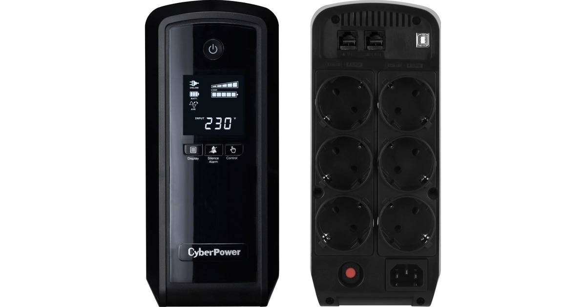 CyberPower USV CP 550EPFCLCD Green Power UPS 550VA (CP550EPFCLCD ...